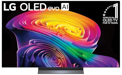 LG 55-Inch Class OLED evo AI 4K C6 Series Smart TV w/Dolby Atmos, Dolby ...